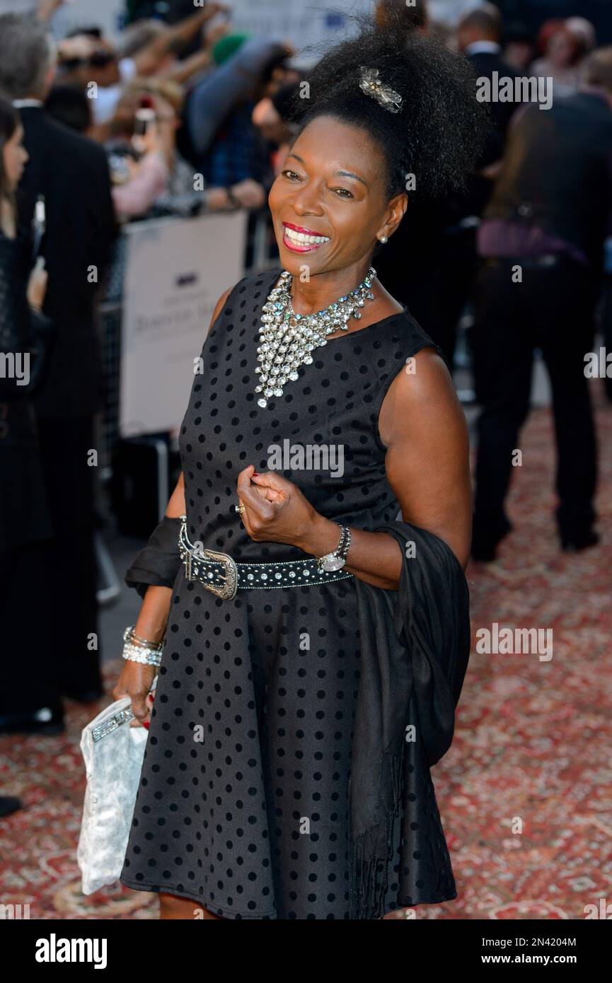 Floella Benjamin arrives for the Downton Abbey Charity Screening at a ...