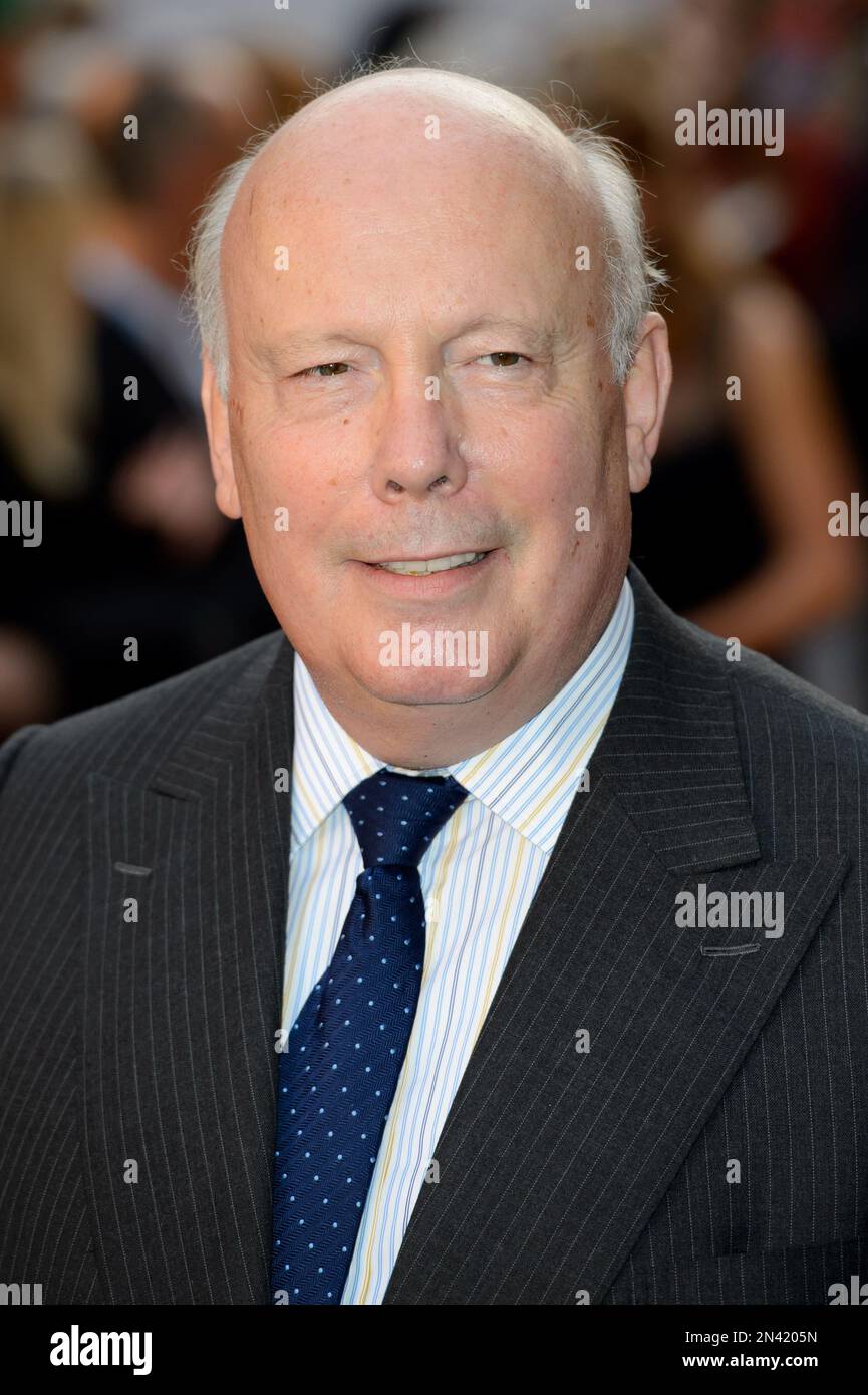 British actor Julian Fellowes arrives for the Downton Abbey Charity ...