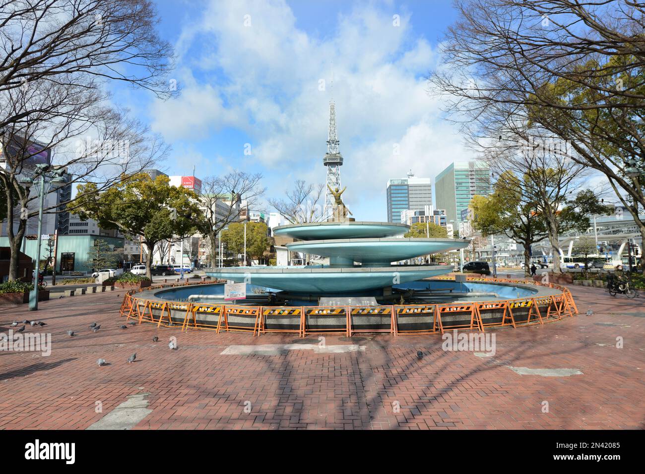 Hisaya Odori Park in Nagoya, Japan Stock Photo - Alamy