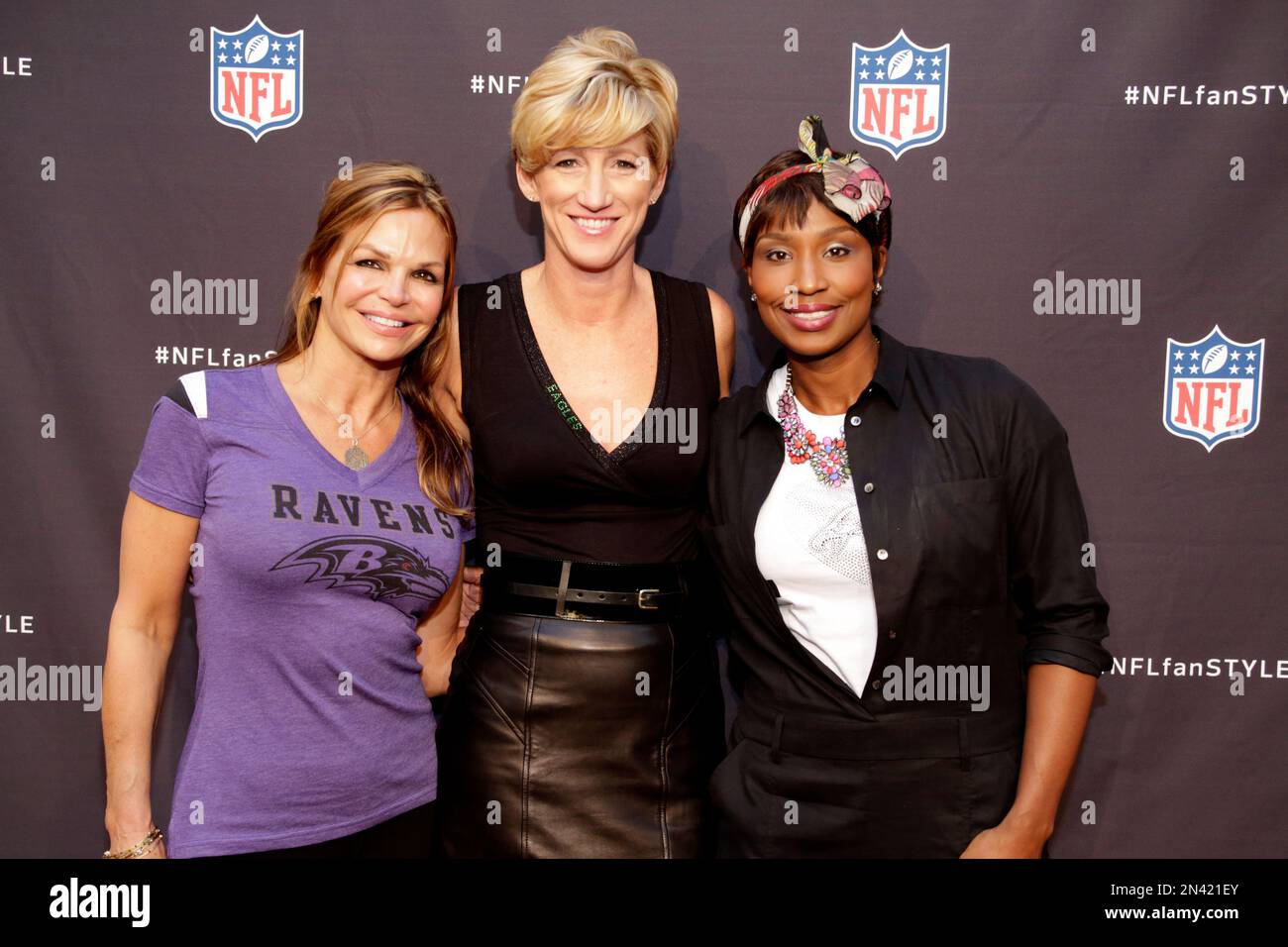 From left, Maria SpagnuoloBaltimore Ravens, Wife of Secondary Coach ...