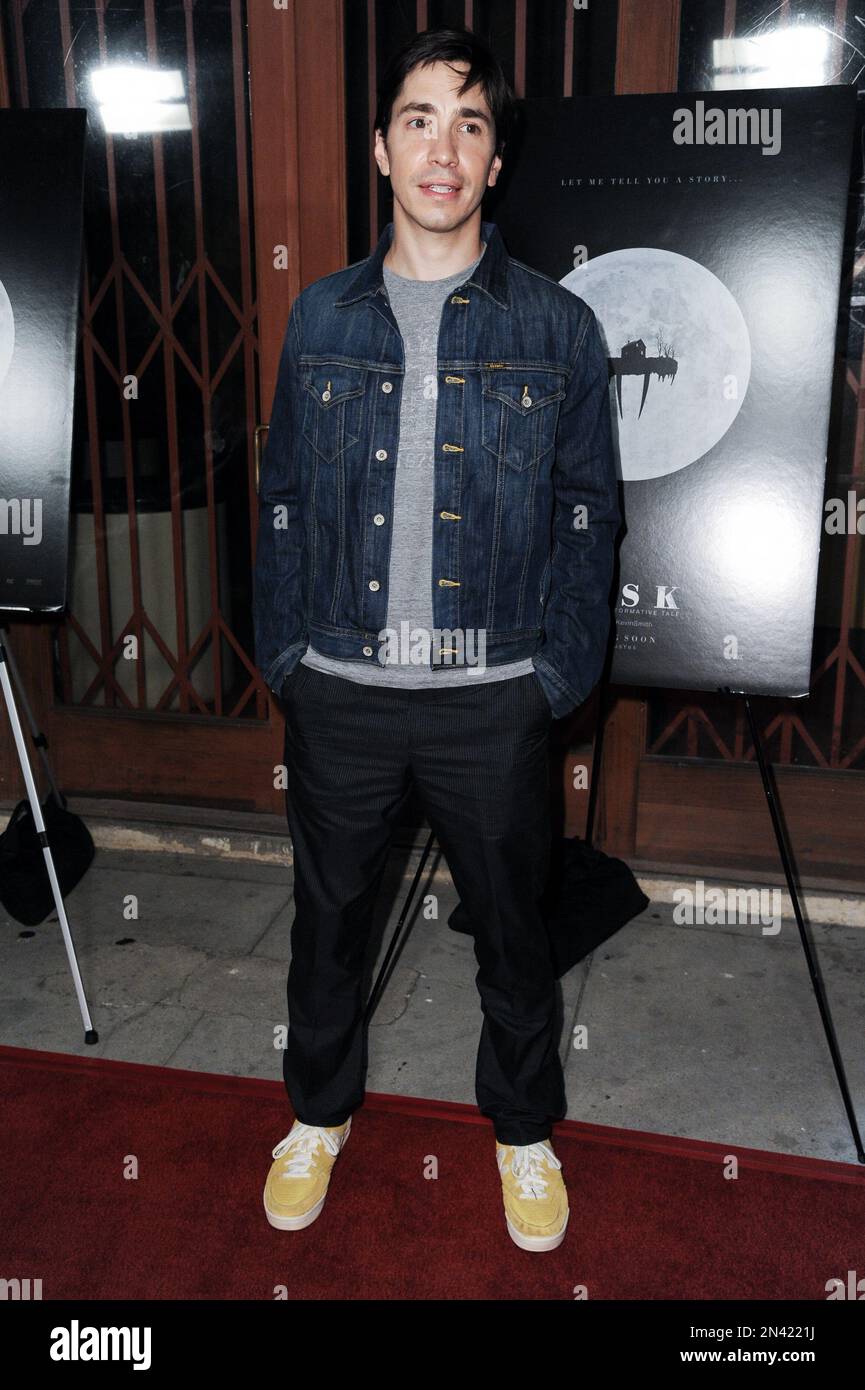 Justin Long arrives at the LA Premiere Of "Tusk" on Tuesday, Sept.16 ...