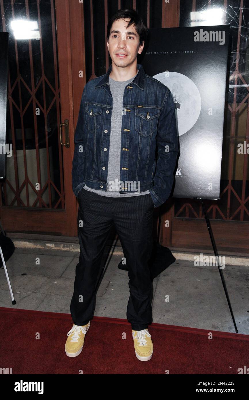 Justin Long arrives at the LA Premiere Of "Tusk" on Tuesday, Sept.16 ...