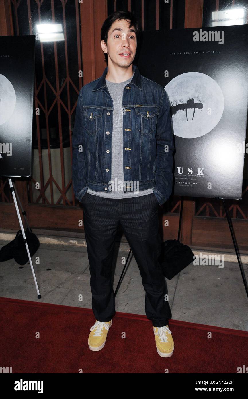 Justin Long arrives at the LA Premiere Of "Tusk" on Tuesday, Sept.16 ...