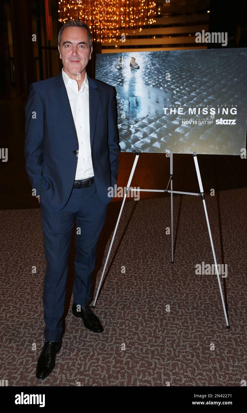 Actor James Nesbitt poses for a photo at a special screening of the ...