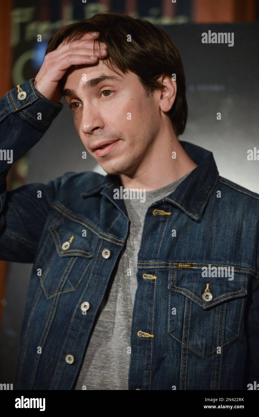 Justin Long arrives at the LA Premiere Of "Tusk" on Tuesday, Sept.16 ...
