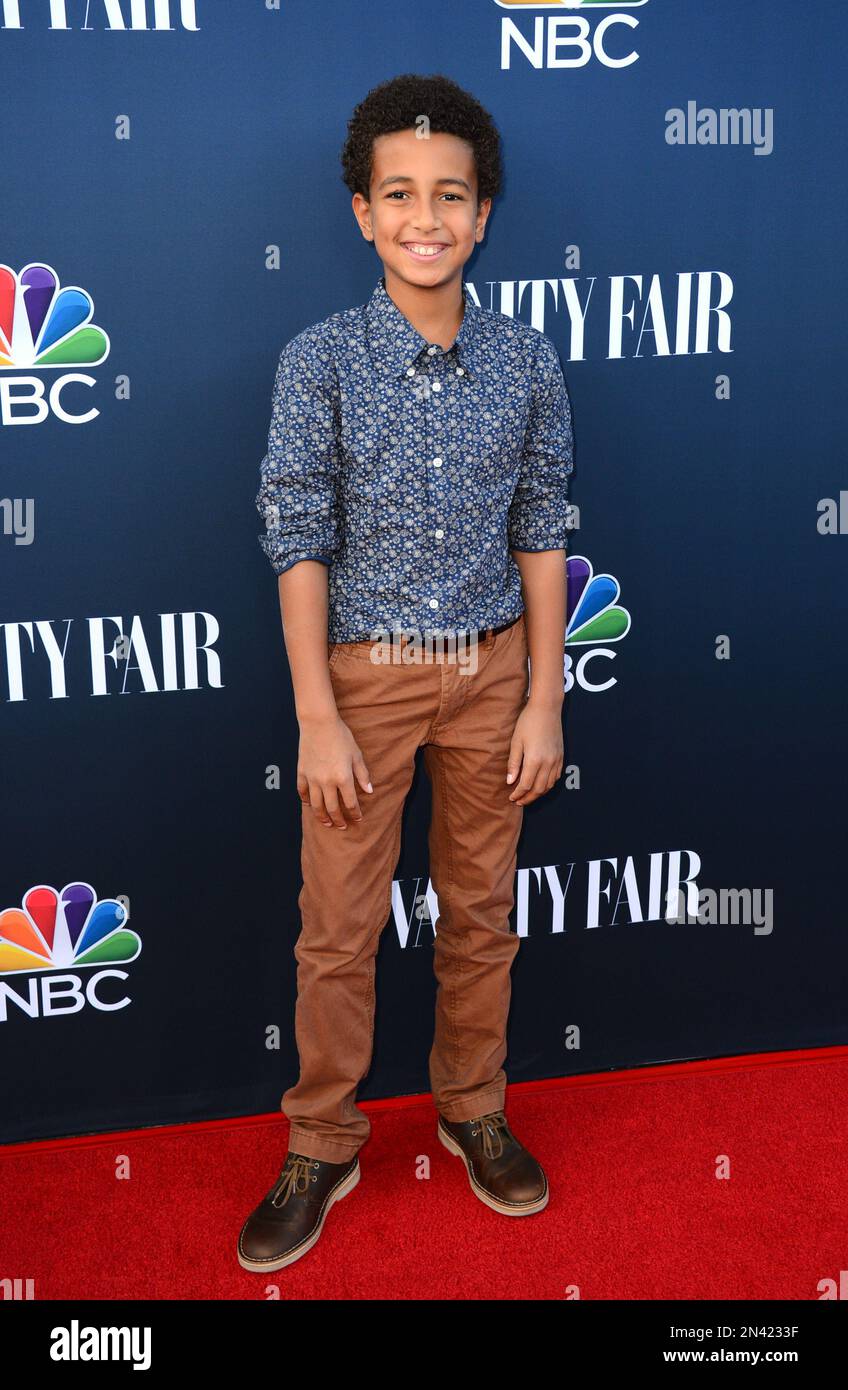 Tyree Brown arrives at NBC And Vanity Fair's 2014 - 2015 TV Season ...
