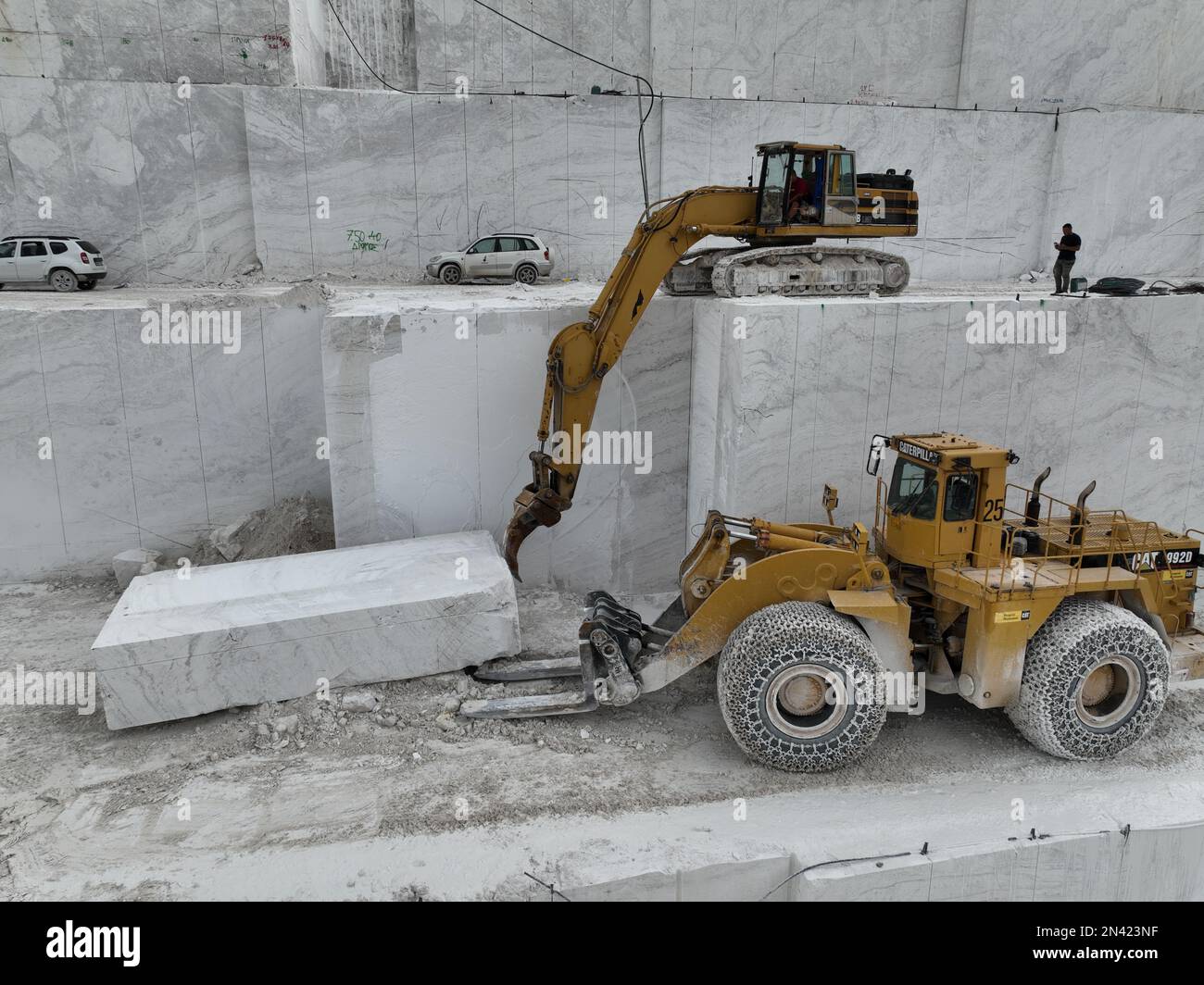 Quarry marble hi-res stock photography and images - Alamy