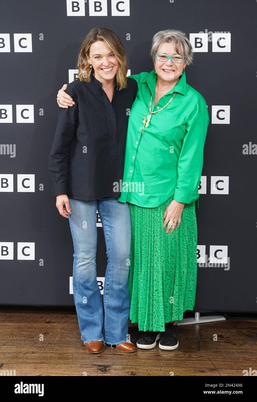 Sally Bretton and Barbara Flynn attending a screening of Beyond ...