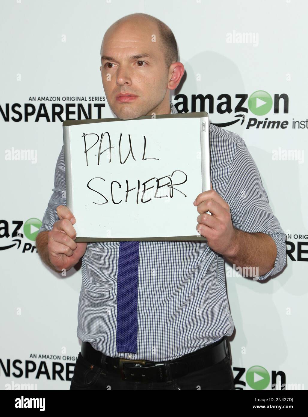 Paul Scheer seen at the LA Premiere of "Transparent" at The Ace Hotel ...