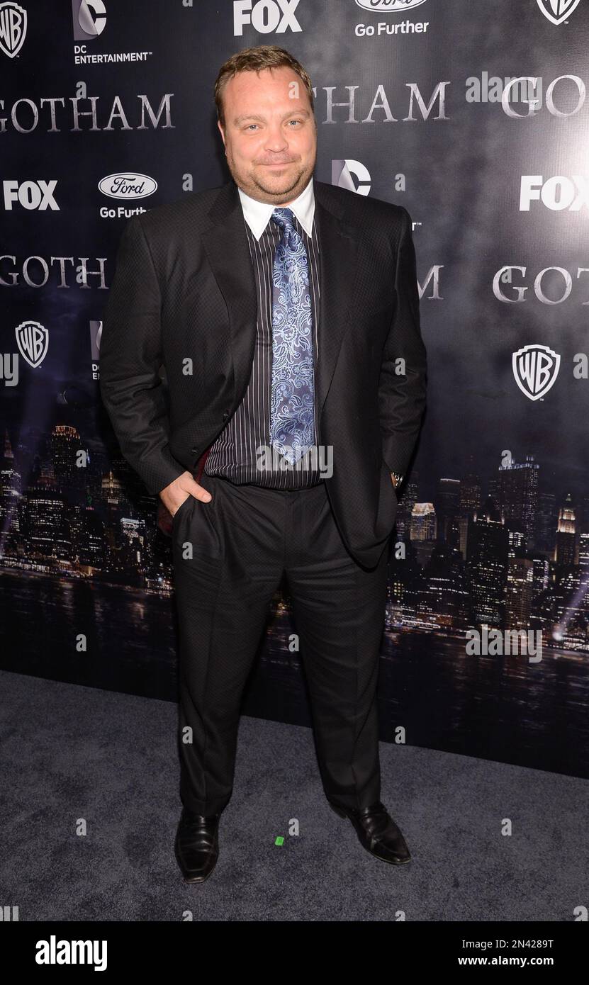 Actor Drew Powell attends the "Gotham" series premiere event at the New ...