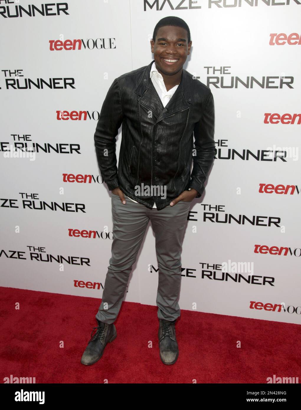 Dexter Darden attends a screening of "The Maze Runner" hosted by ...