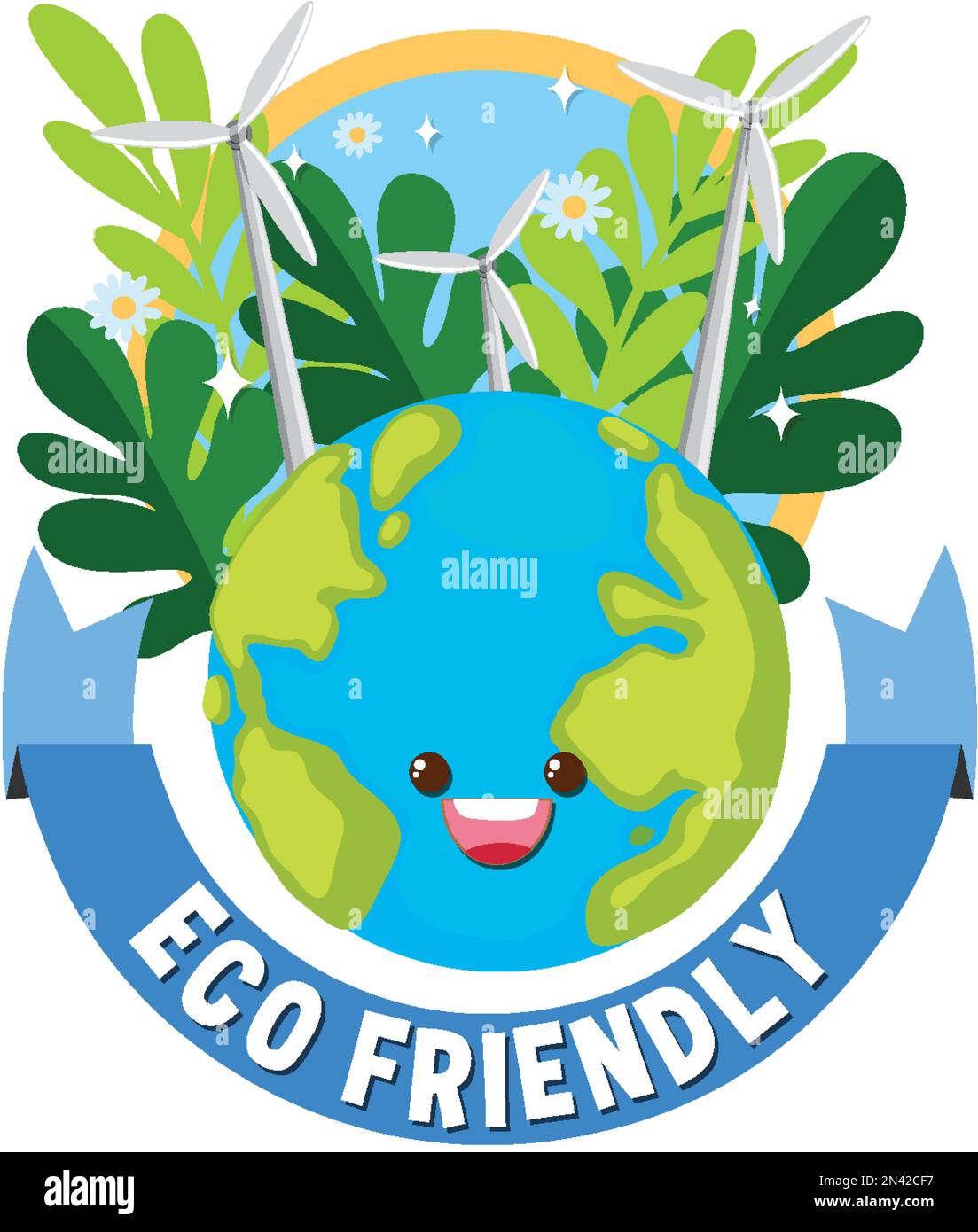 Eco friendly logo banner vector illustration Stock Vector Image & Art ...