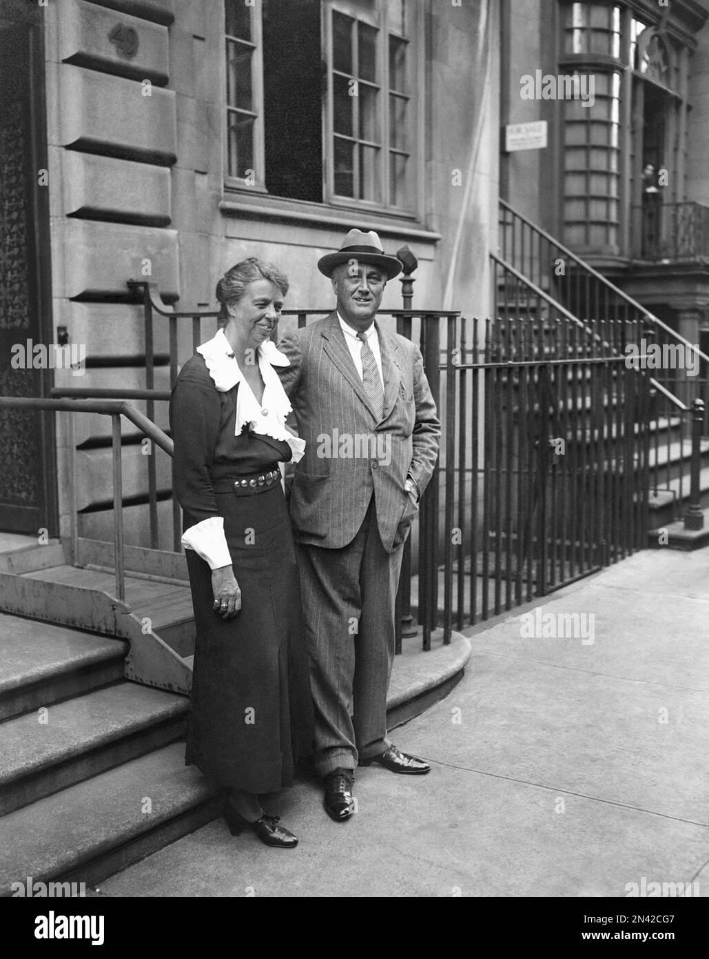 FILE - In this 1933 file photo, President Franklin D. Roosevelt and ...