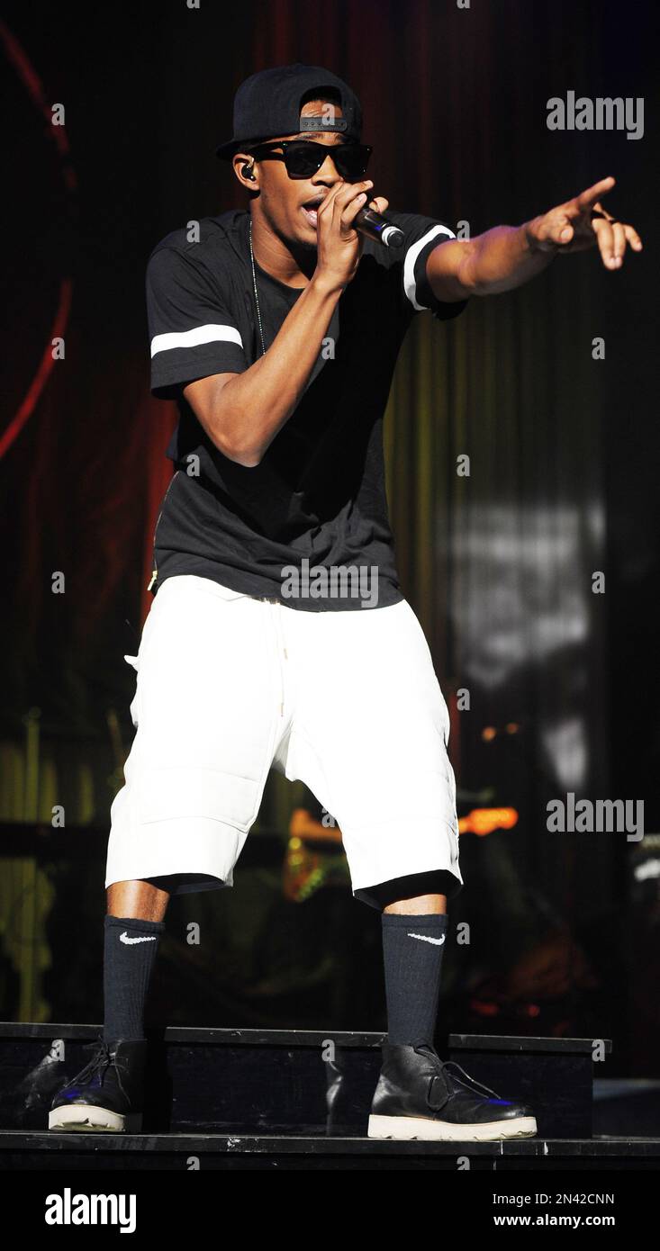 Malcolm Kelley of MKTO performs during the Demi World Tour at the ...