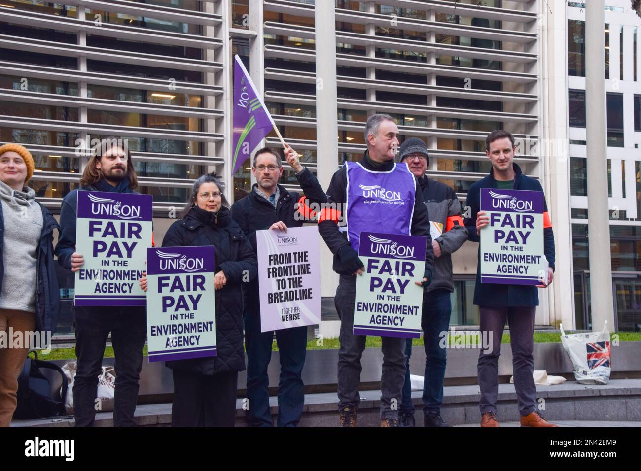Unison union worker protest placard hi-res stock photography and images ...