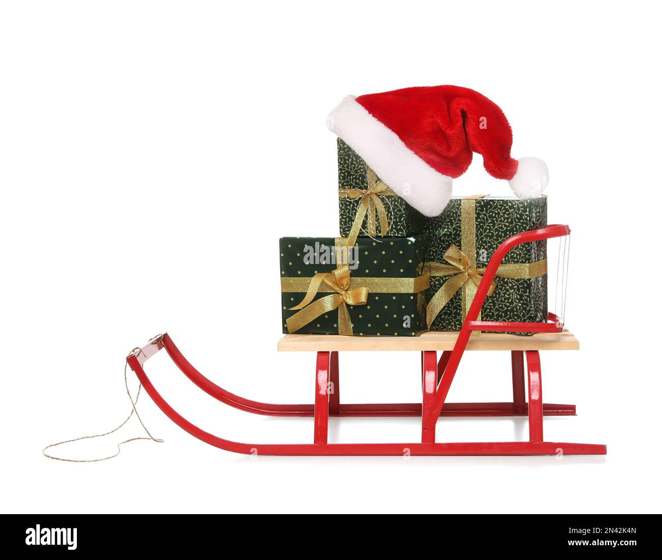 Many gifts santa new Cut Out Stock Images & Pictures - Alamy