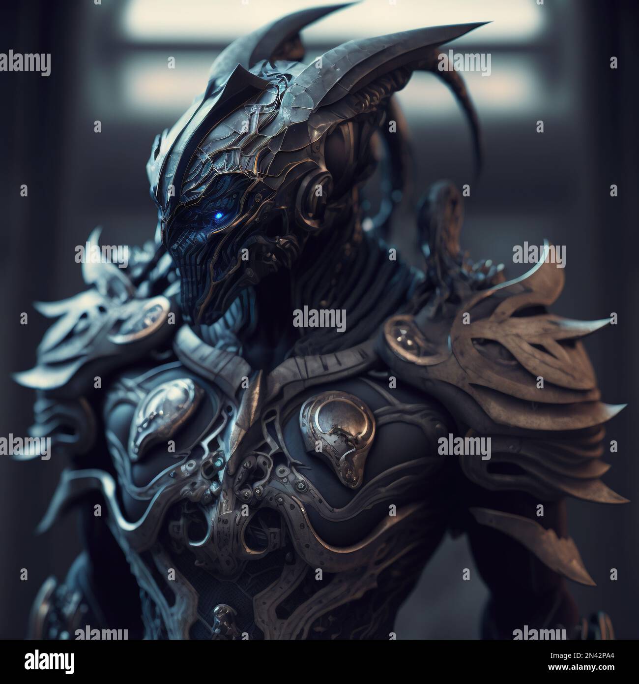 Futuristic armor hi-res stock photography and images - Alamy