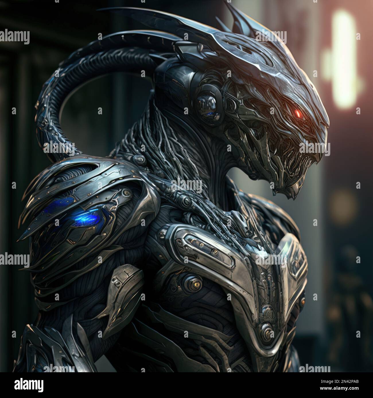 Futuristic armor hi-res stock photography and images - Alamy