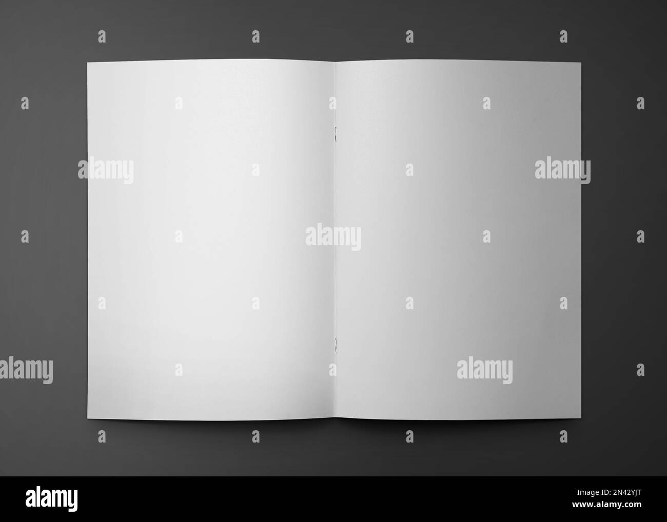A4 Advertising Magazine Brochure Mockup 3D Rendering White Background ...