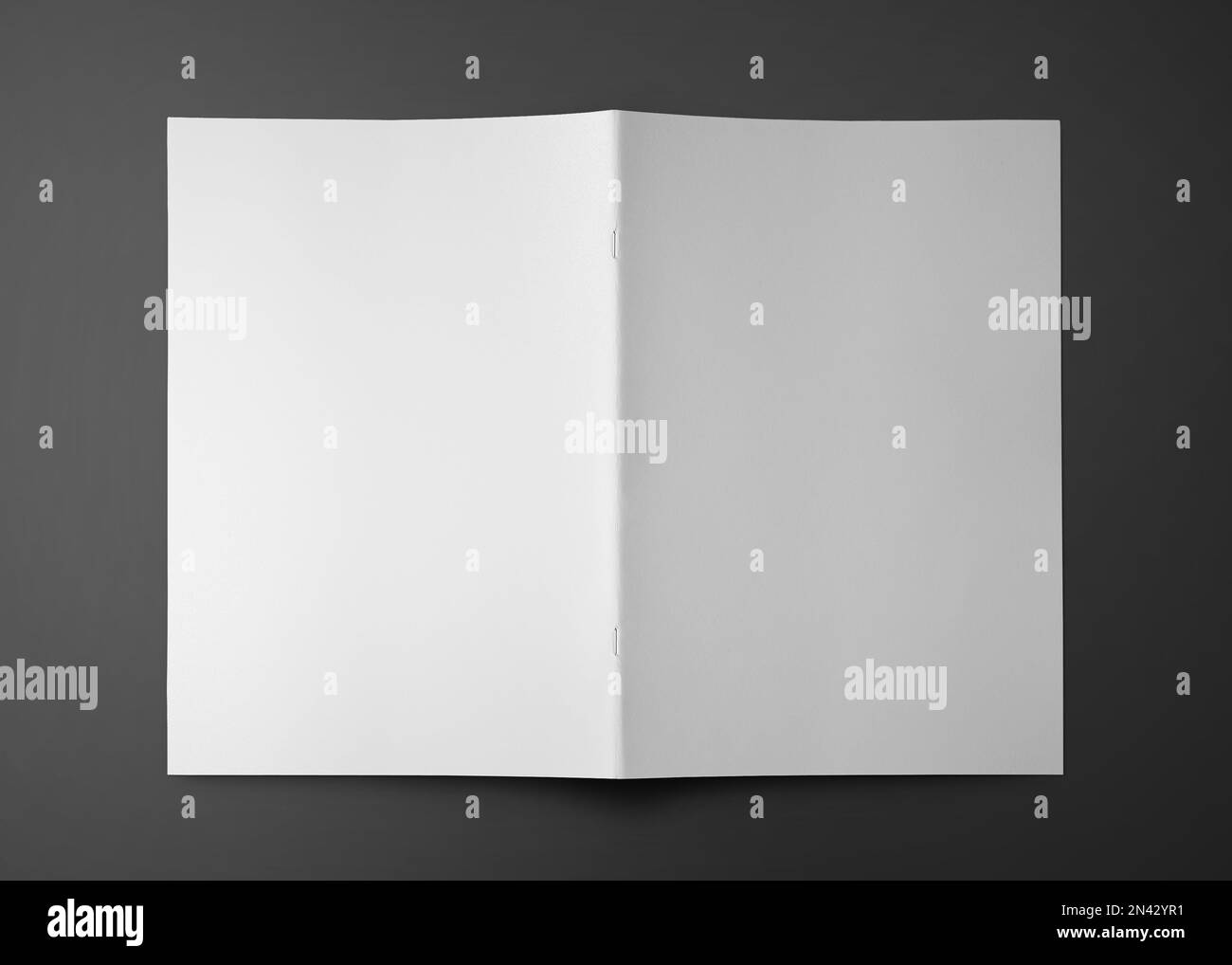 A4 Advertising Magazine Brochure Mockup 3D Rendering White Background ...