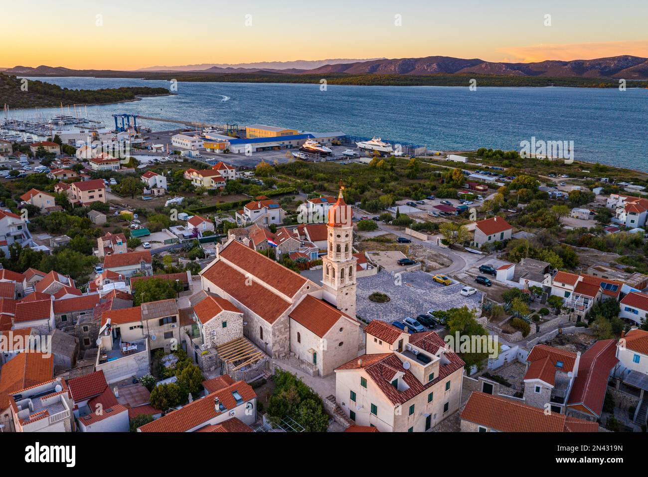 Betina, island Murter Stock Photo - Alamy