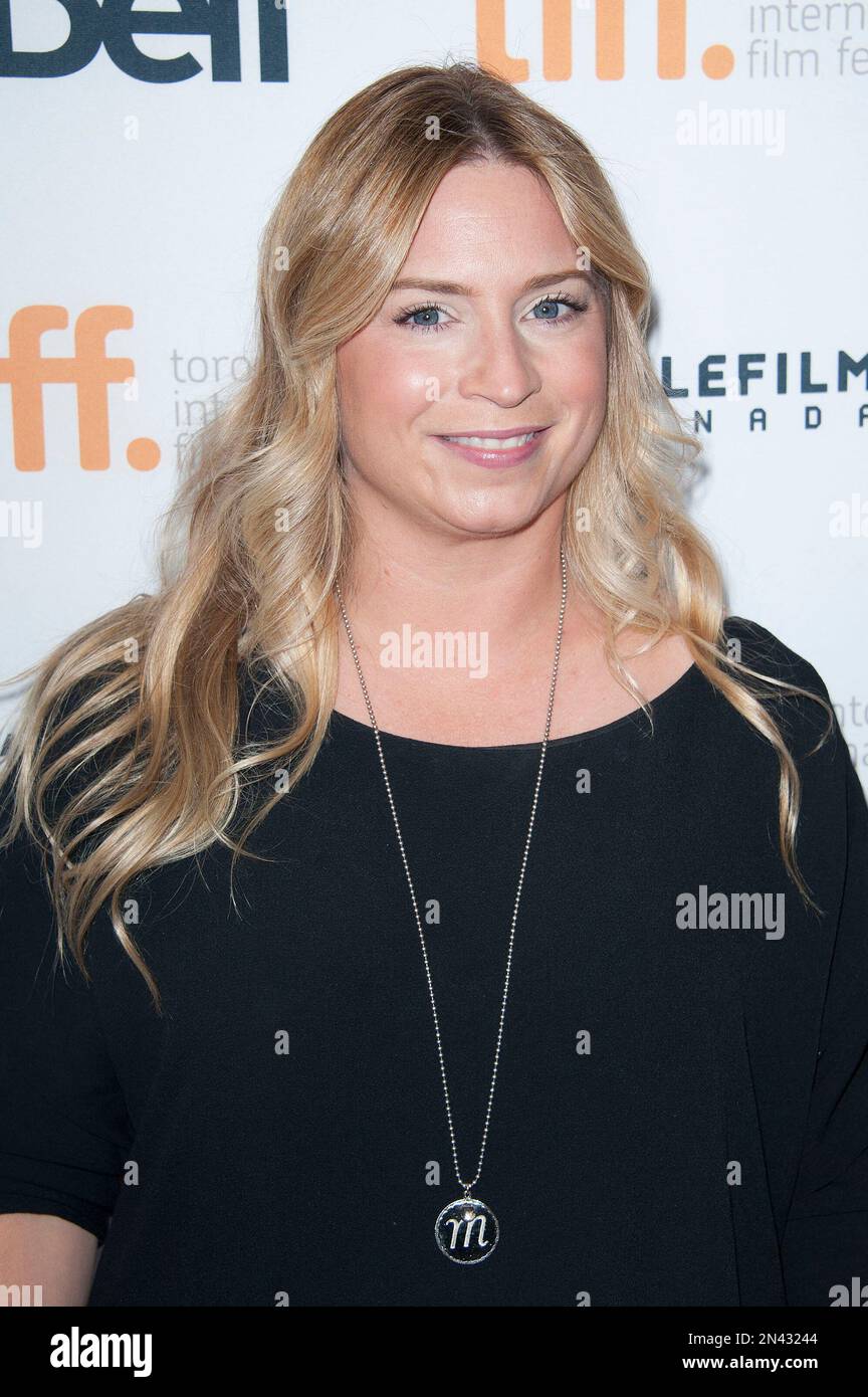 Producer Mary Viola seen at the "Before We Go" premiere at the Princess ...