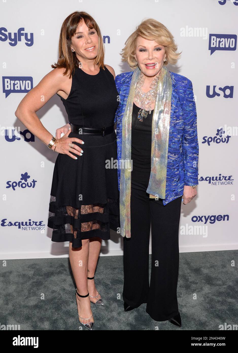 Melissa Rivers, left, and Joan Rivers attend the NBCUniversal Cable ...