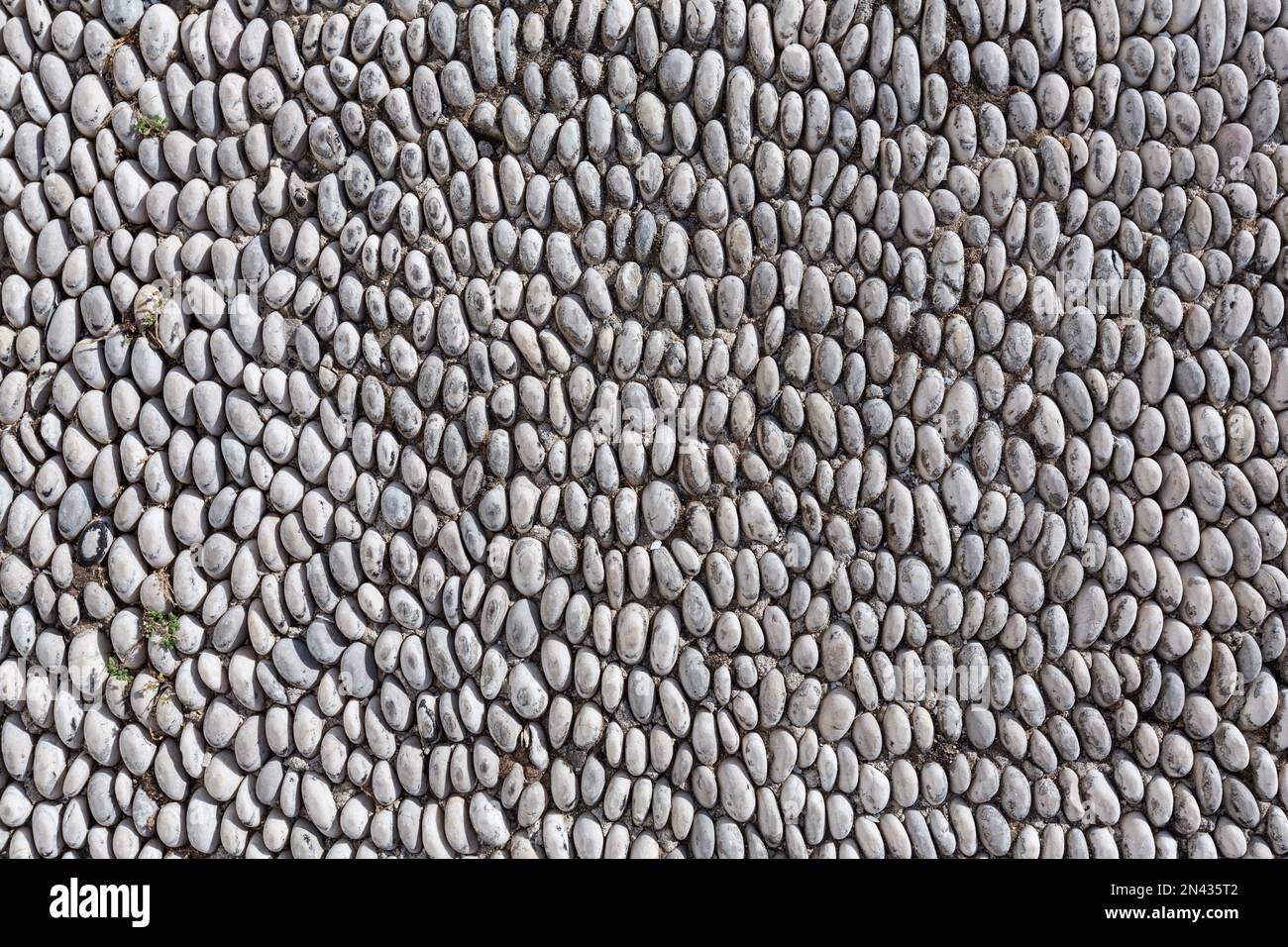Sea stones used in pavement masonry in Greece and other mediterrainian ...