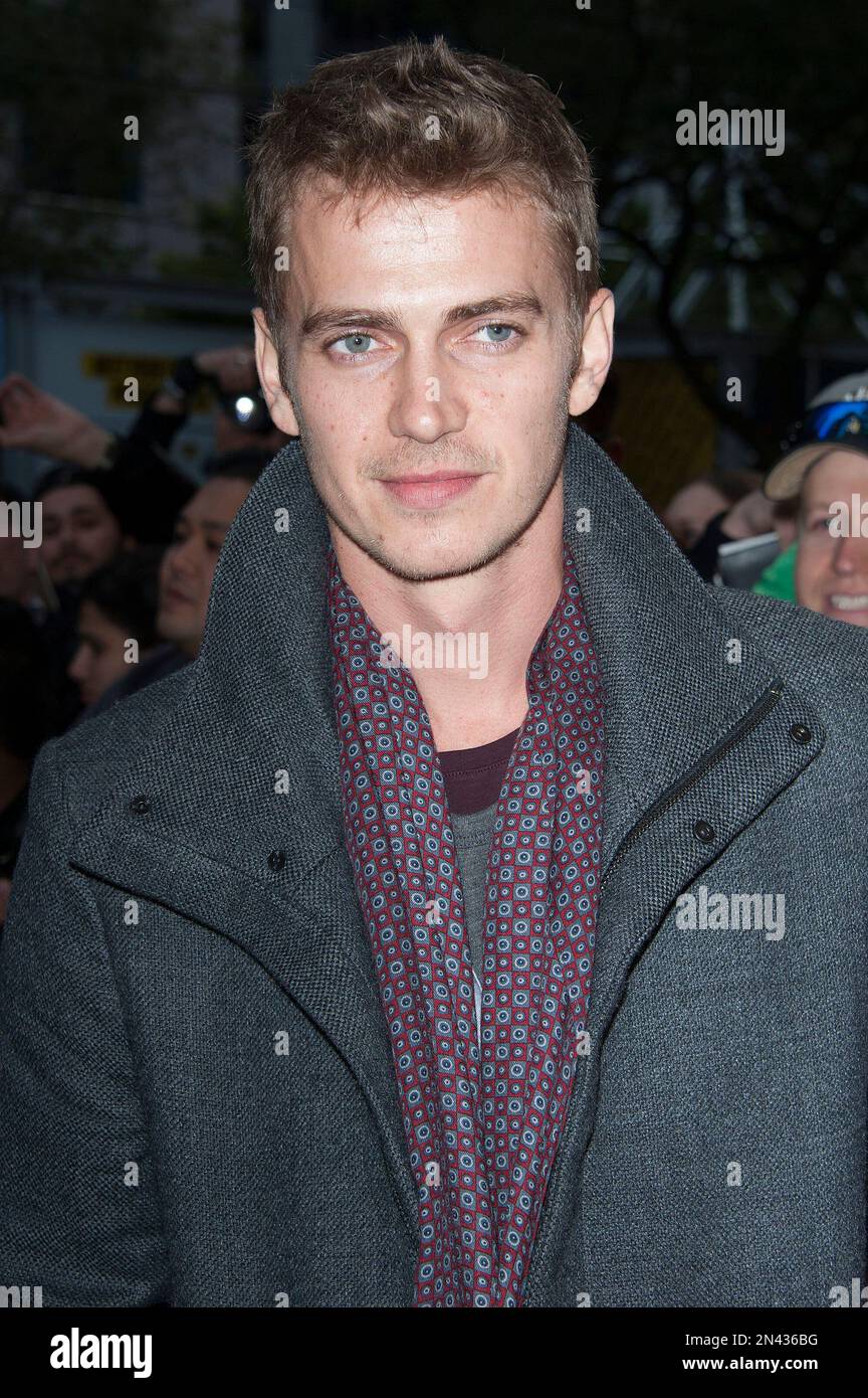 Actor Hayden Christensen seen at the premiere of "American Heist" at ...