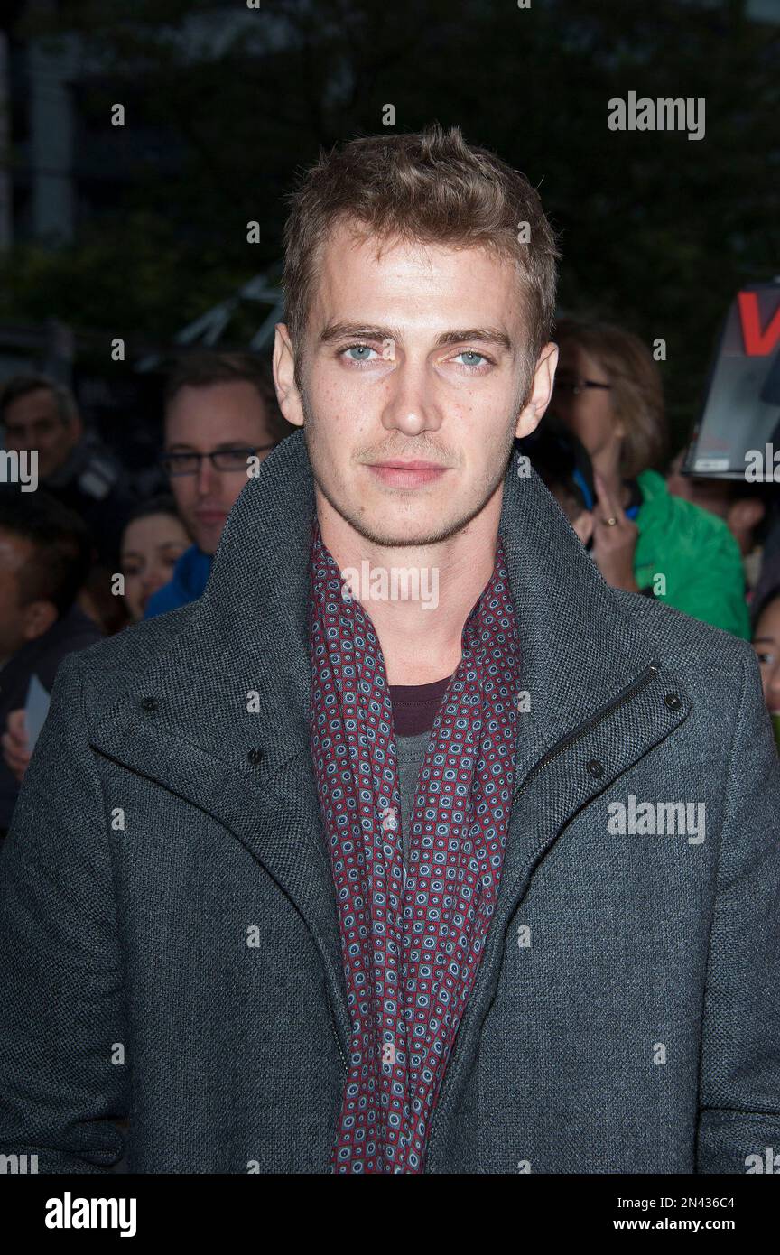 Actor Hayden Christensen seen at the premiere of "American Heist" at ...