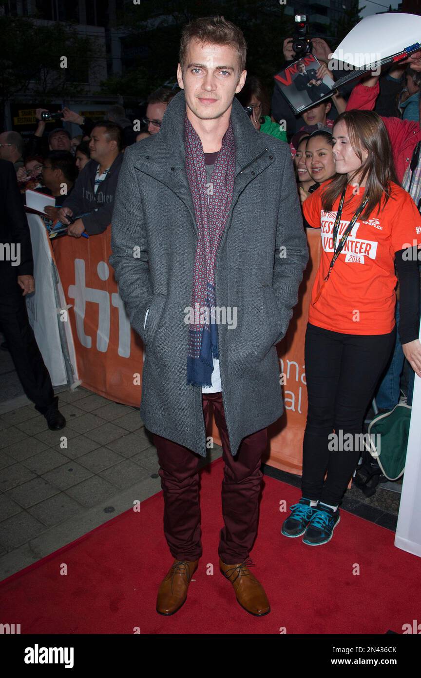 Actor Hayden Christensen seen at the premiere of "American Heist" at ...