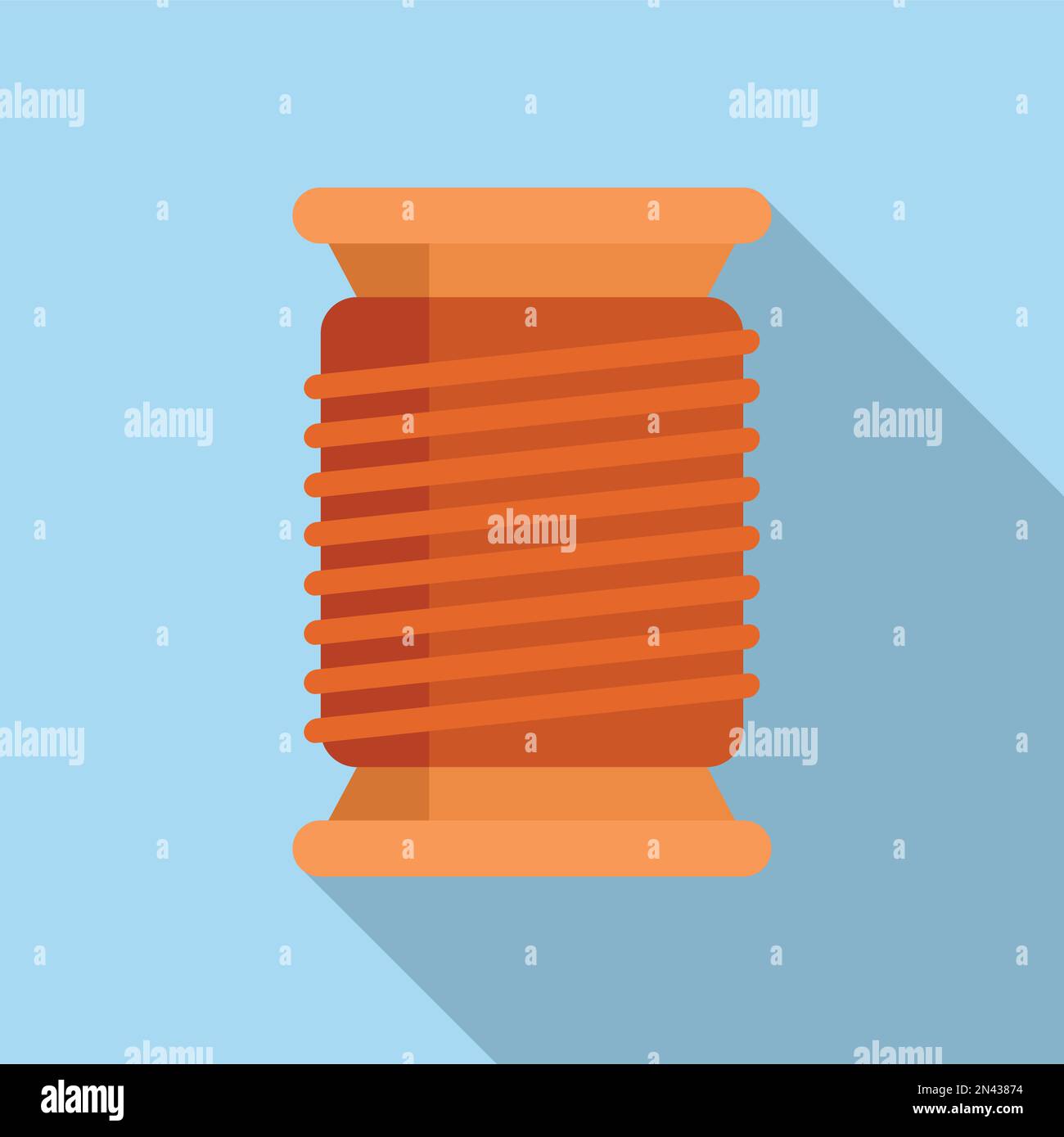 Sewing equipment loom garment Stock Vector Images - Alamy