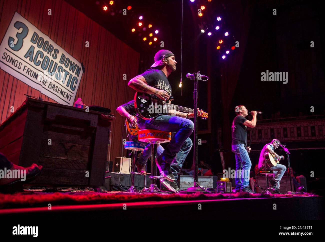 Brad Arnold, Chris Henderson, Greg Upchurch, Chet Roberts and Justin ...