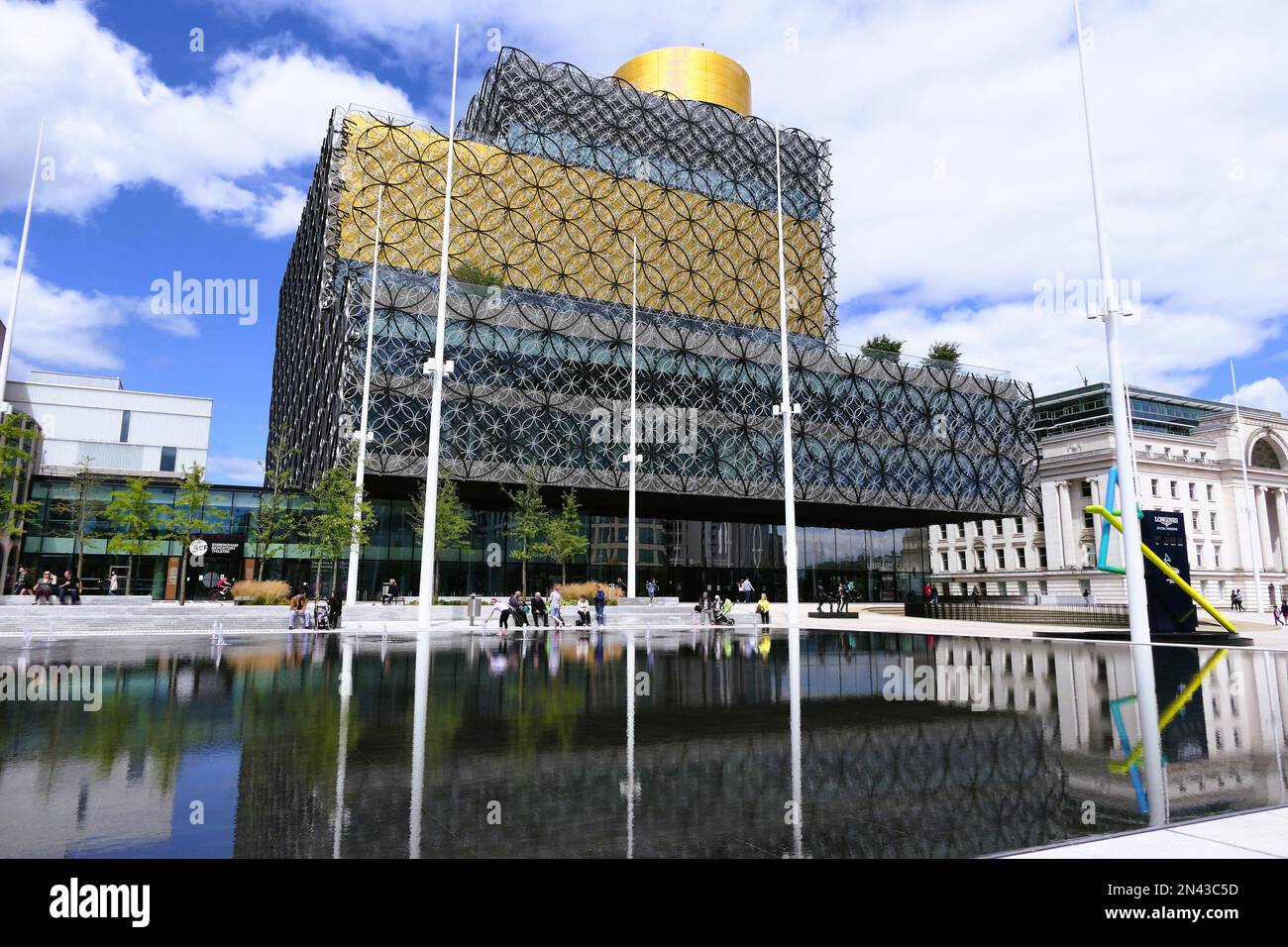 sightseeing in Birmingham,m Library of Birmingham Stock Photo - Alamy
