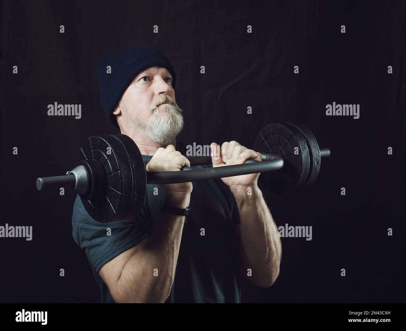 Barbell arms hi-res stock photography and images - Alamy