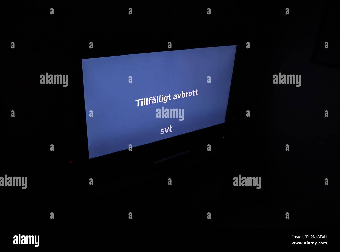 Broadcast interruption hi-res stock photography and images - Alamy