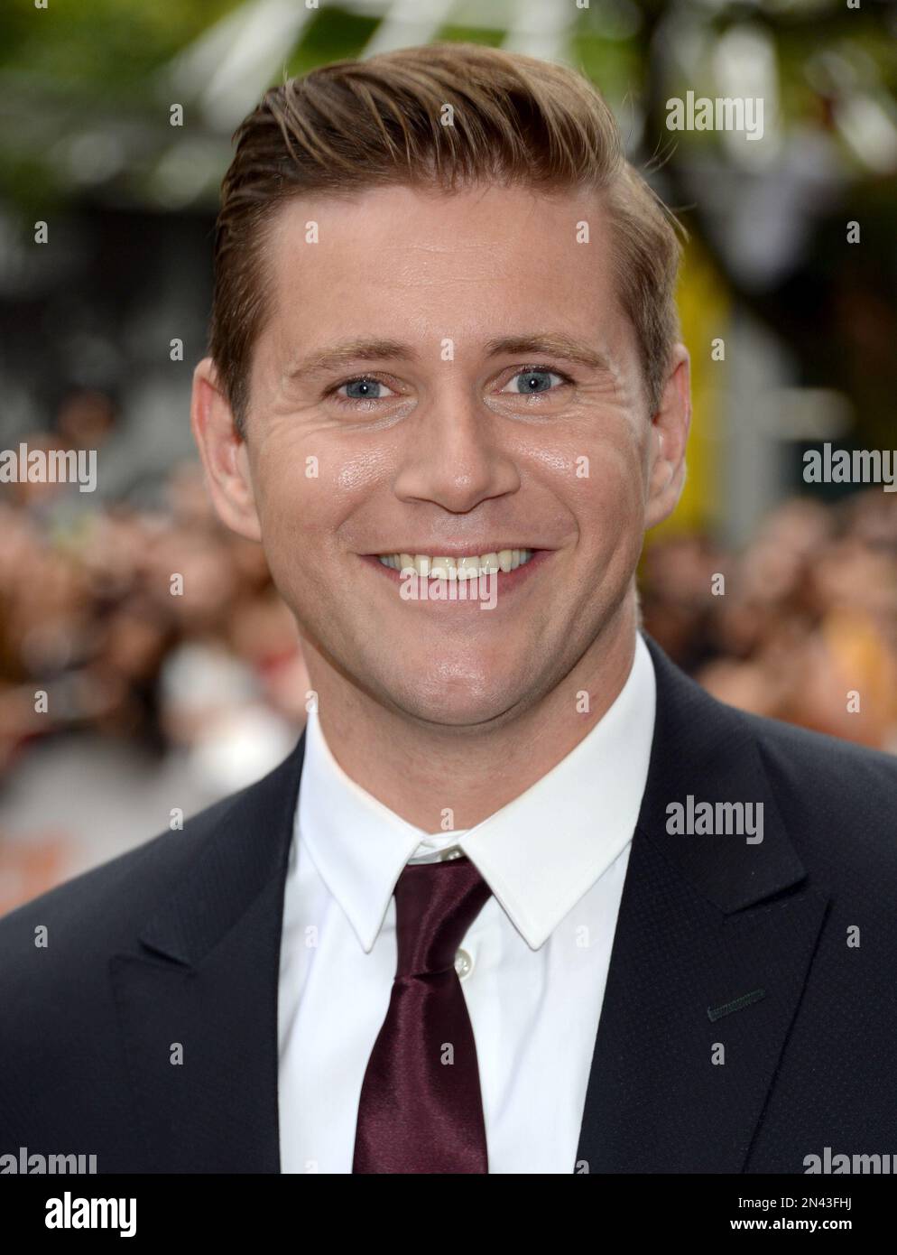 Allen Leech attends the premiere of "The Imitation Game" on day 6 of ...