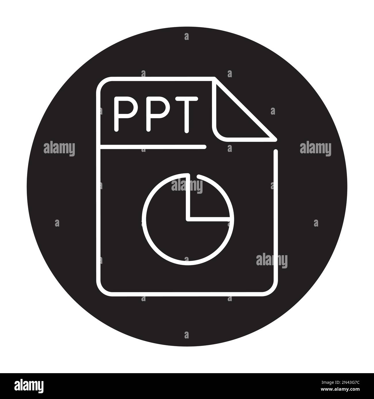 PPT file color line icon. Format and extension of documents Stock ... PPT file color line icon. Format and extension of documents Stock ...