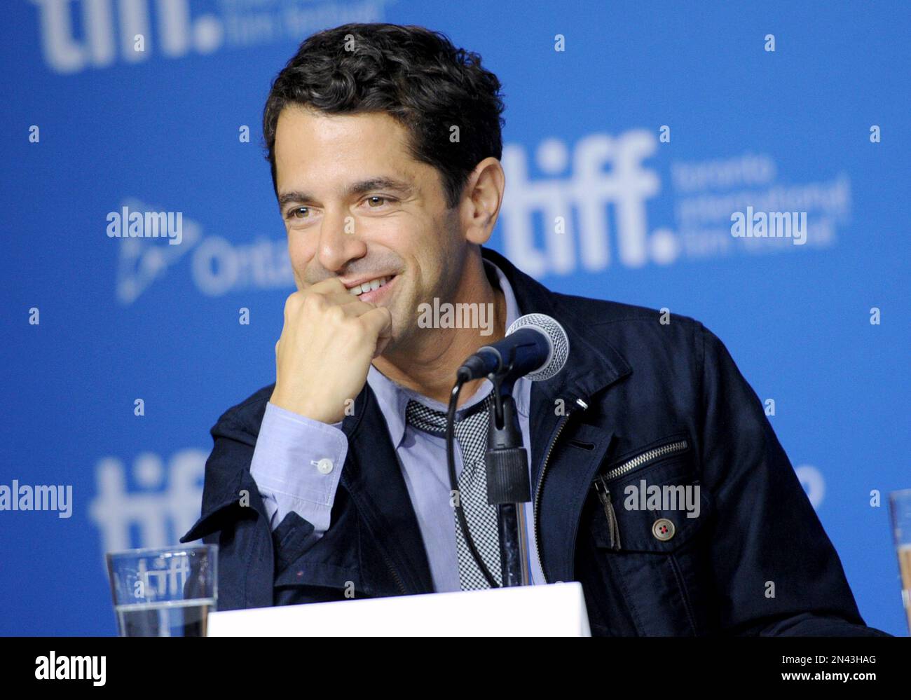 Daniel Barnz attends the press conference for "Cake" on day 6 of the ...