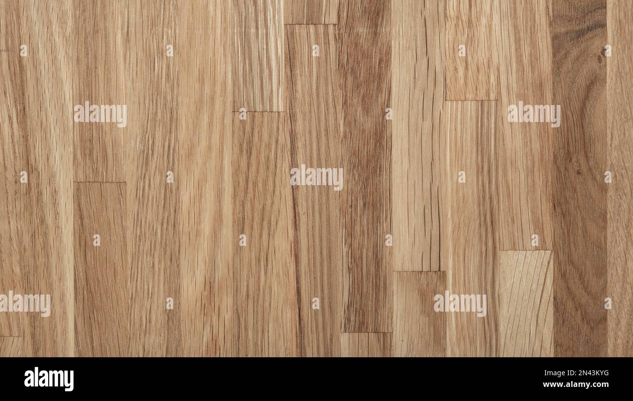 Wooden background of vertical oak parquet boards with bright texture ...