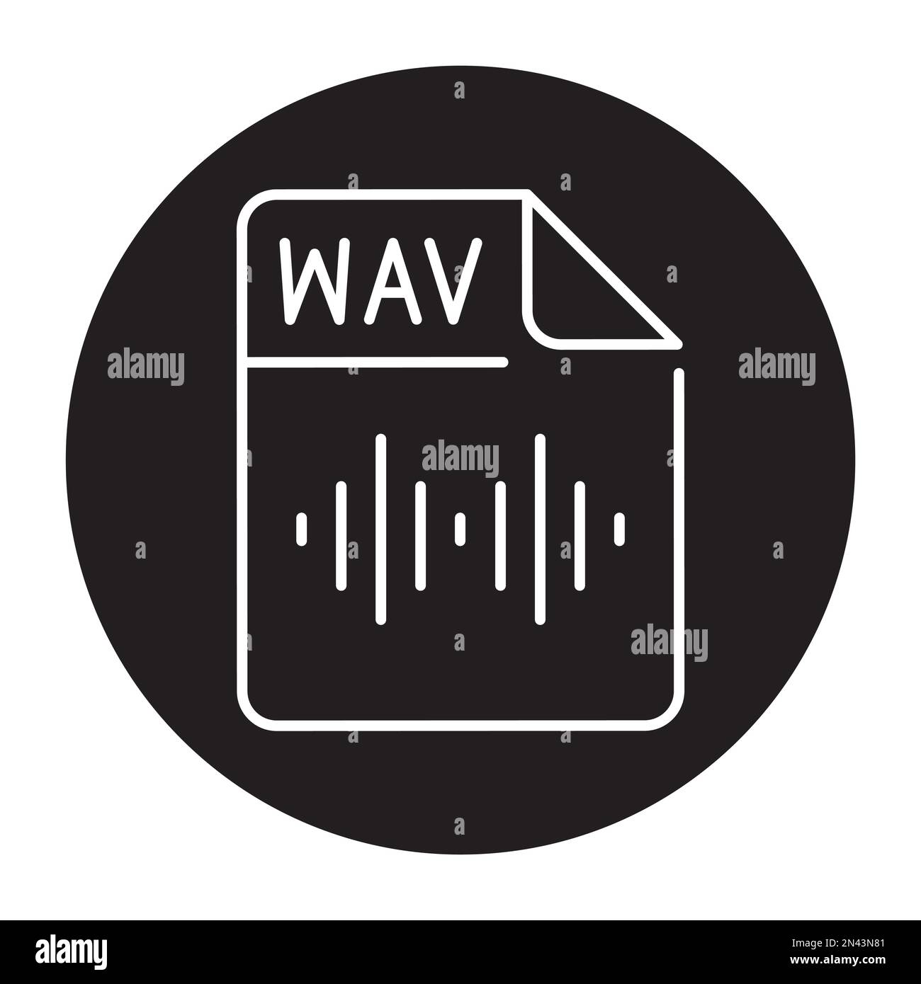 Wav icon hi-res stock photography and images - Alamy
