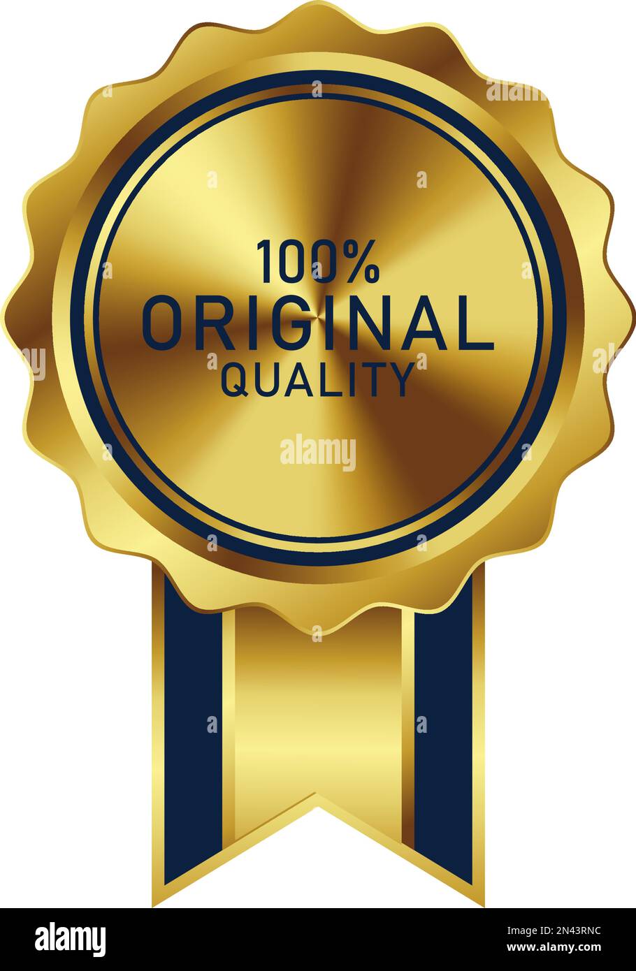 a lavish badge, with an elegant golden hue. Suitable for best selling ...