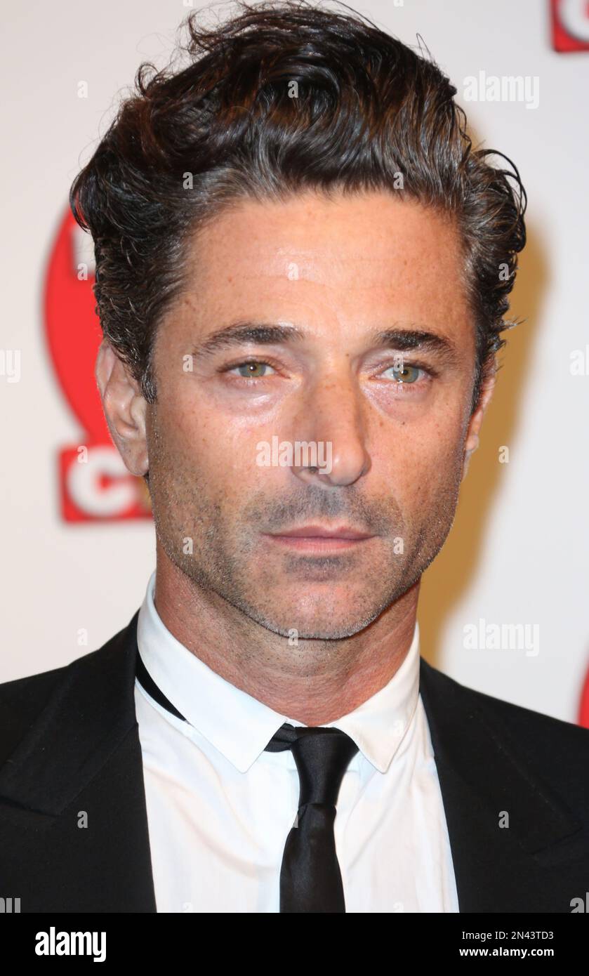 Jake Canuso arrives for the TV Choice awards at the Park Lane Hilton in central London, England ...