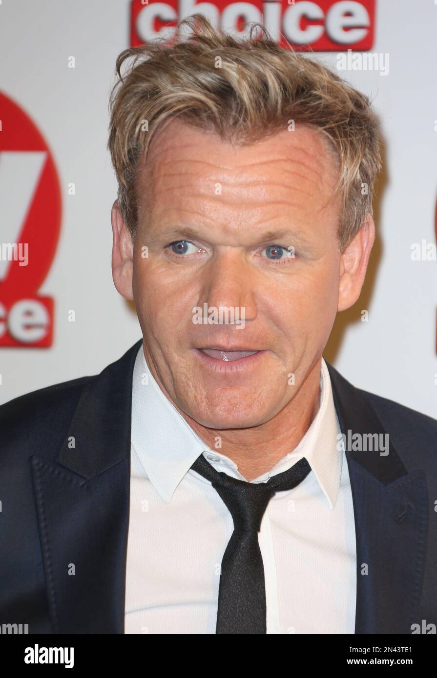 British chef Gordon Ramsay arrives for the TV Choice awards at the Park ...