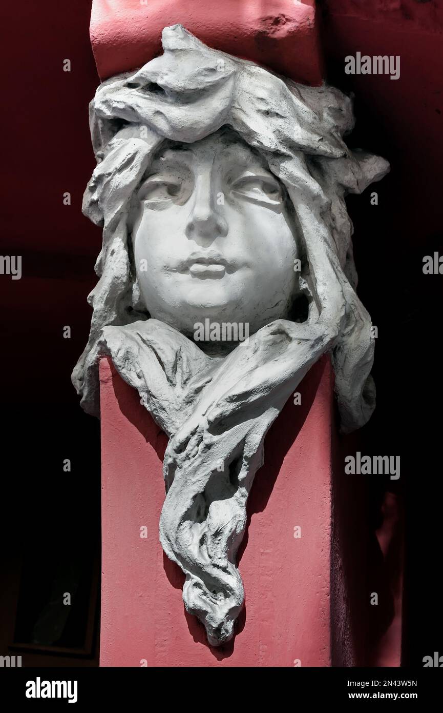 Mascaron architecture in old building hi-res stock photography and ...