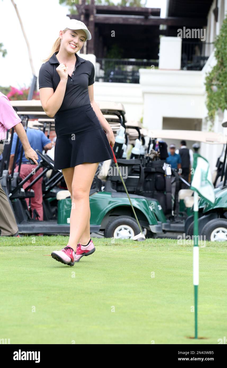 EXCLUSIVE - Kathryn Newton participates in a tournament at the 15th ...
