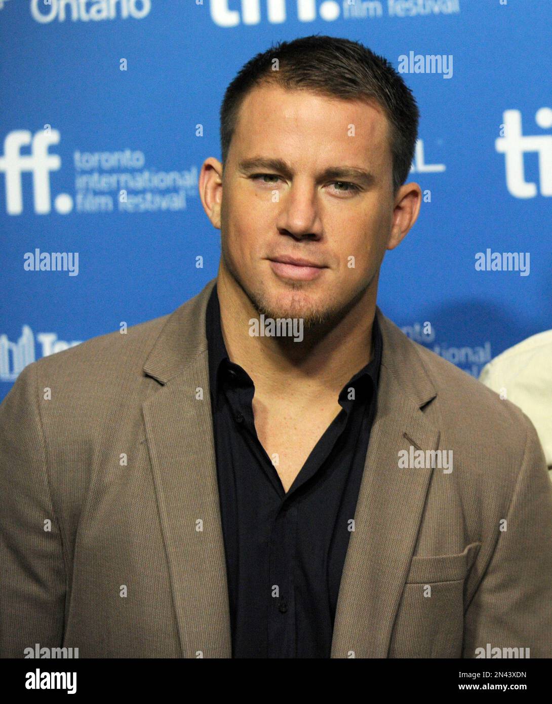 Channing Tatum attends the press conference for "Foxcatcher" on day 5 ...