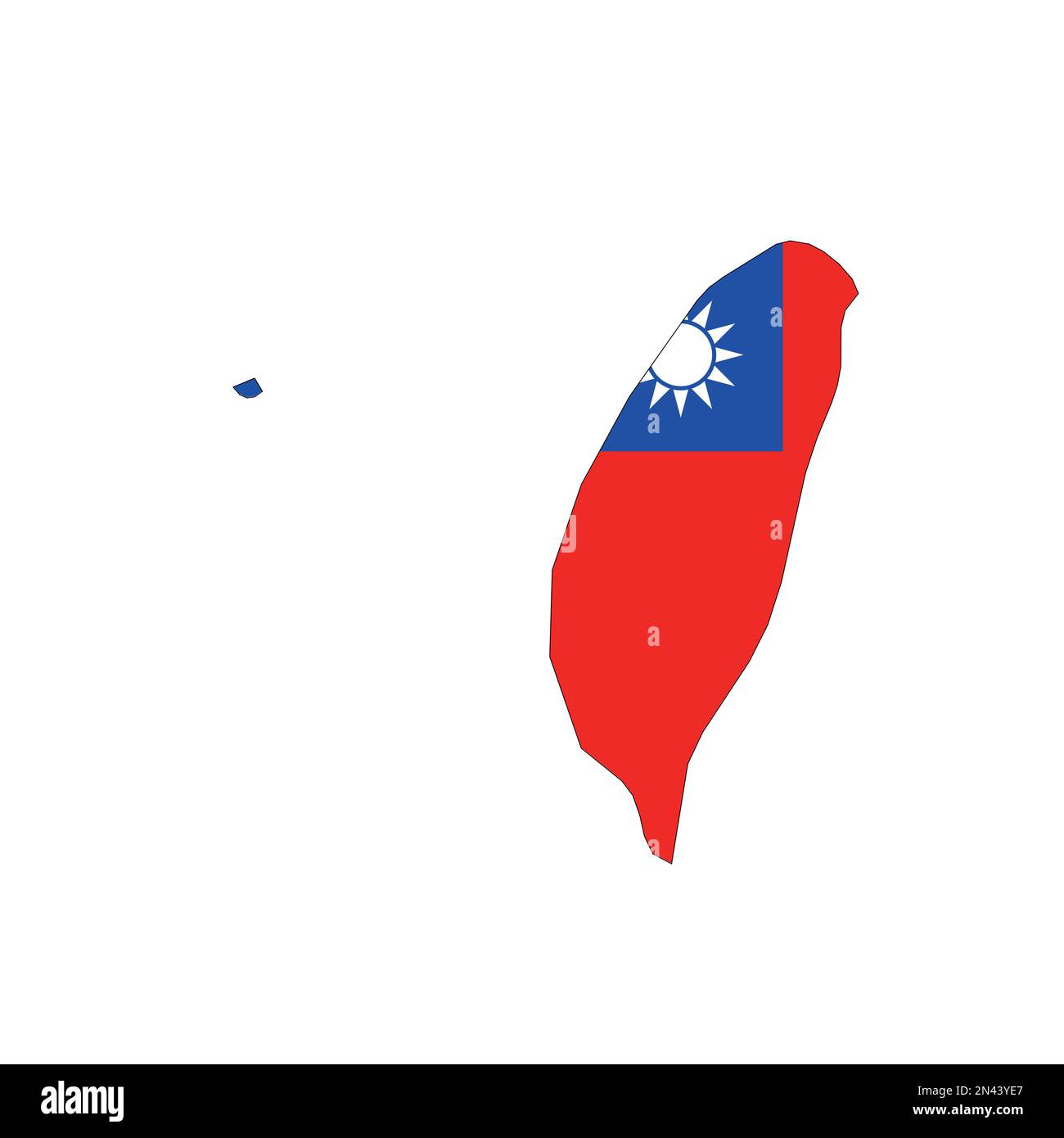Taiwan map national map hi-res stock photography and images - Alamy