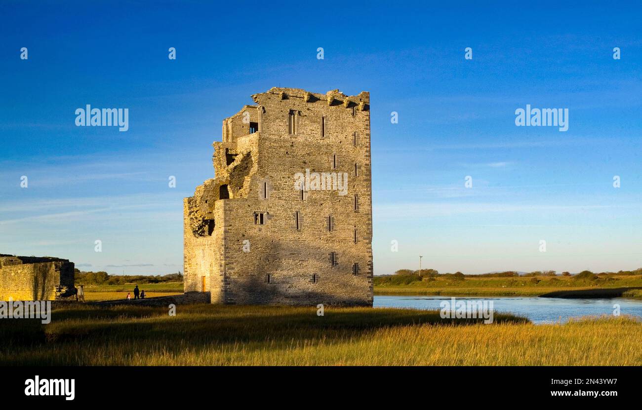 Carrigafoyle Castle, County Kerry, Ireland Stock Photo - Alamy