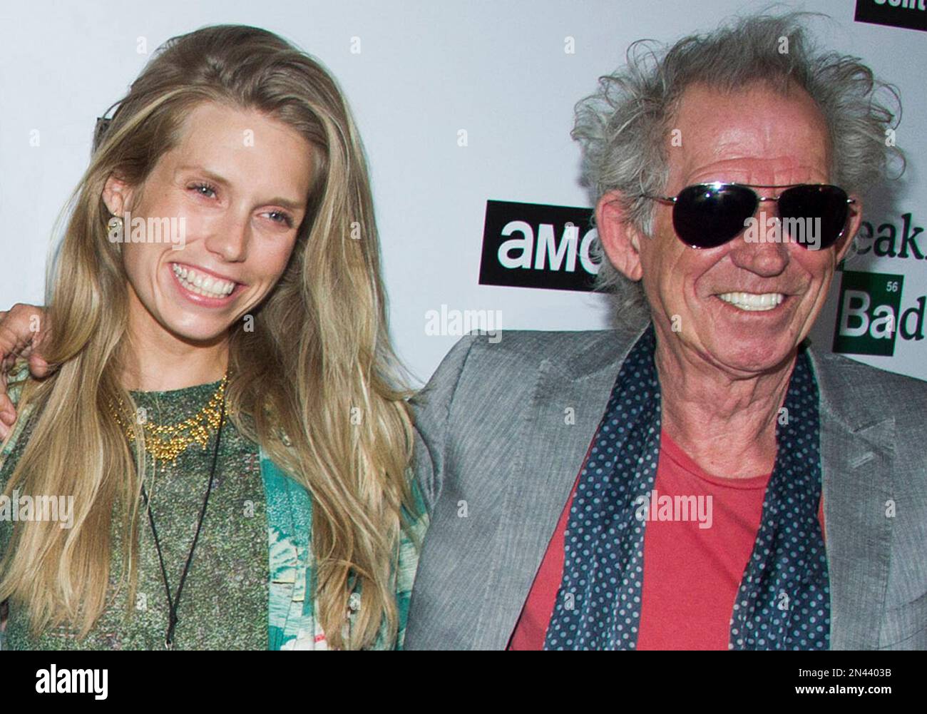 FILE - In this July 13, 2013 file photo, Keith Richards and his ...